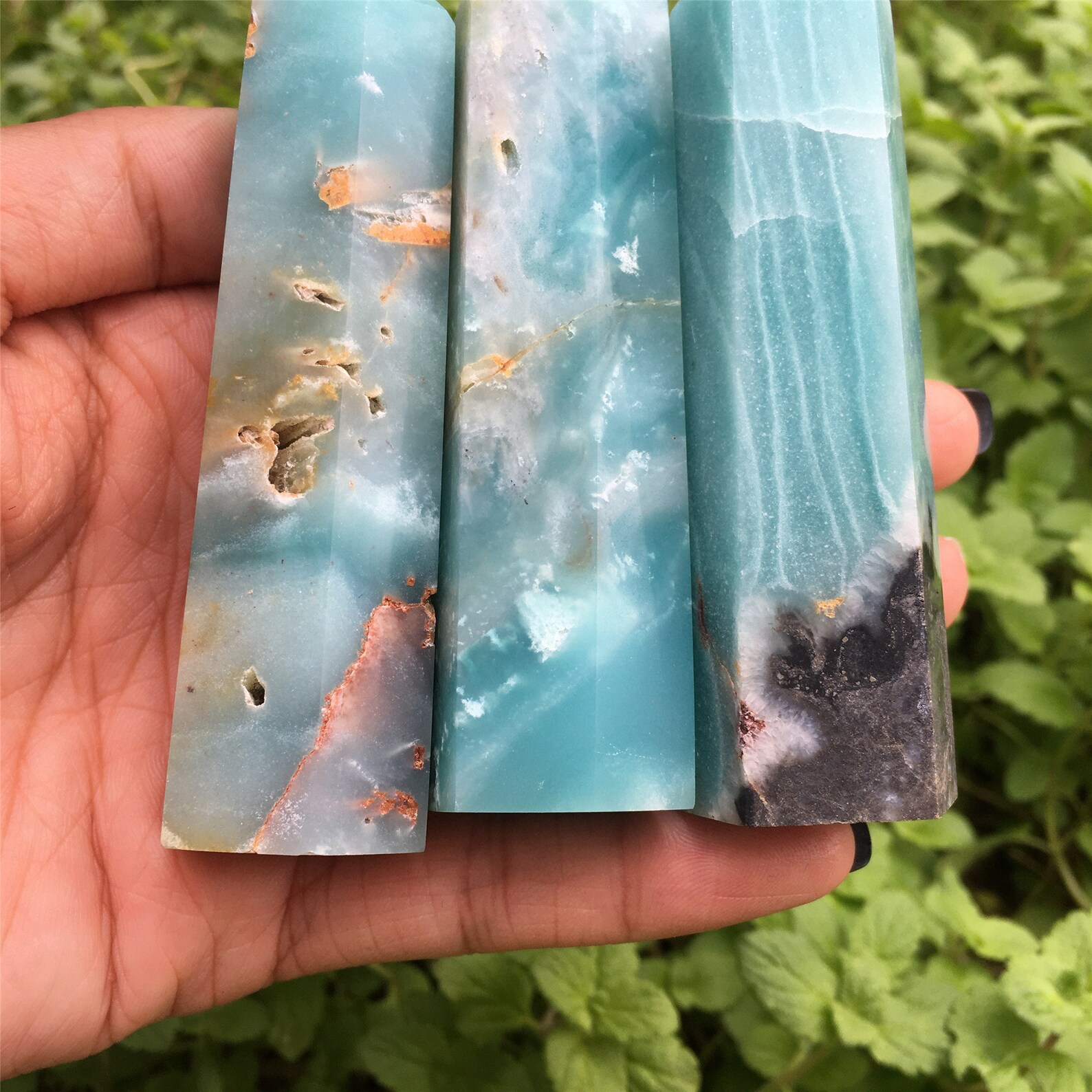 1PC Natural Amazonite Obeliskquartz Towercrystal Point - Etsy