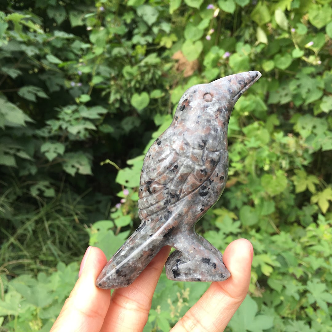 1PC Natural Yooperlite Bird,quartz Crystal Bird,mineral Specimen ...