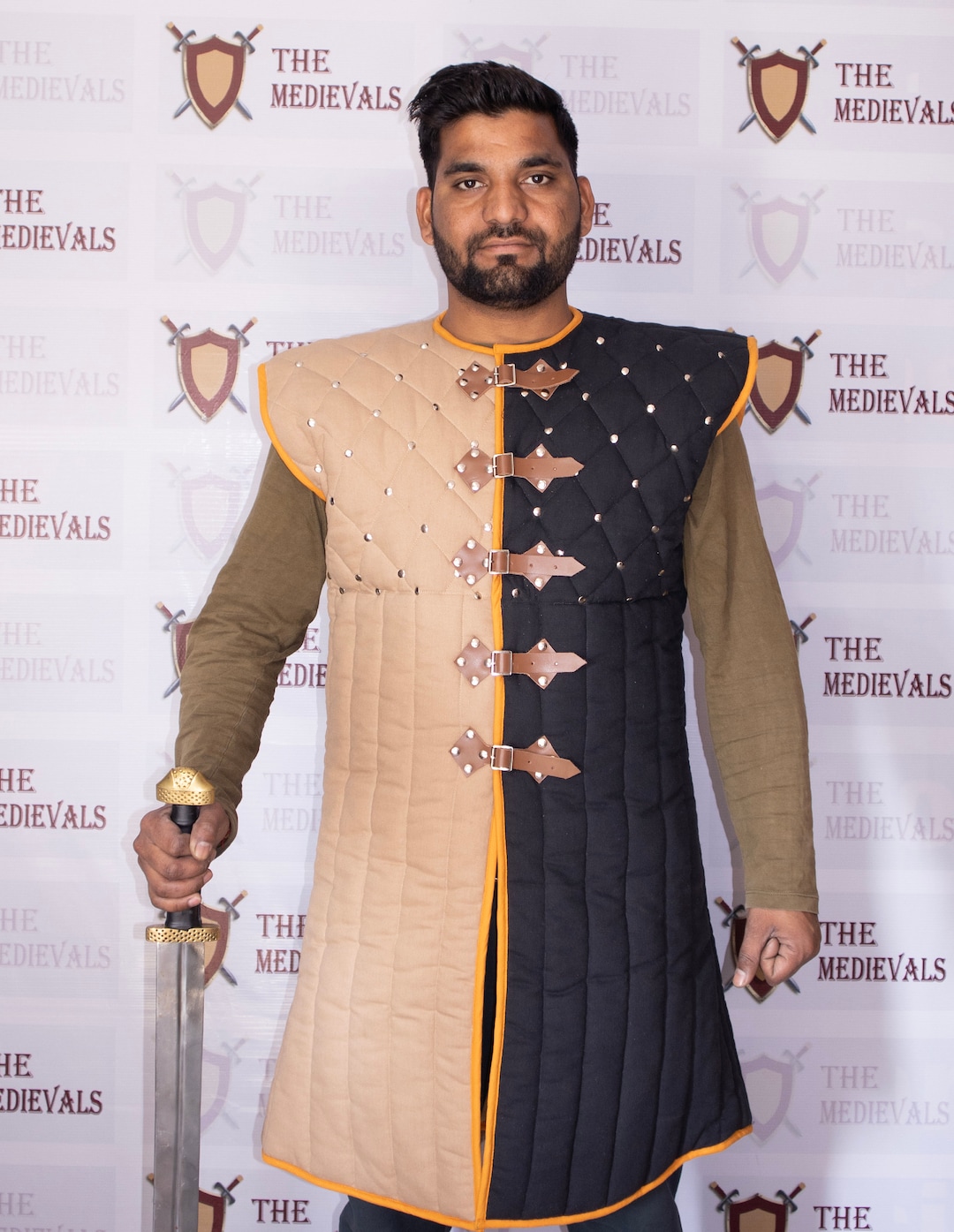 The Medievals VEST Gambeson Knight Armor Costumes Jacket Thick - Etsy