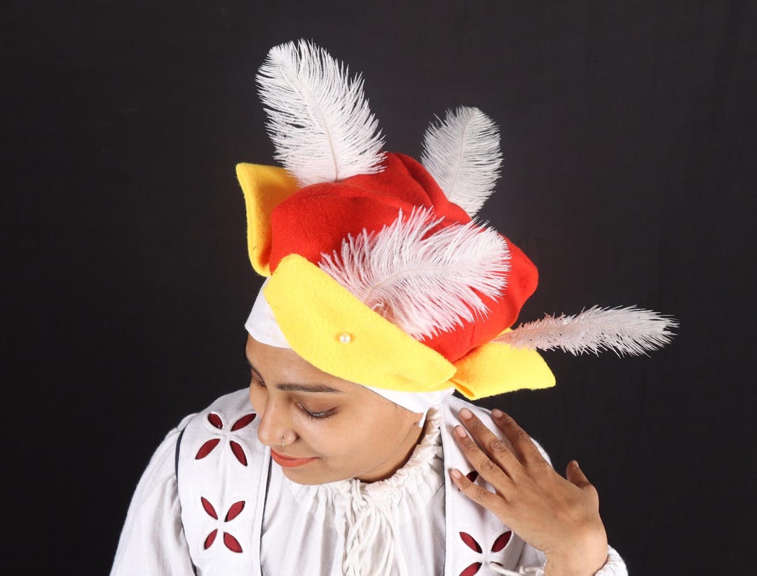 Landsknecht Hat, Renaissance Cap, Medieval Hat, Feather Hat, Renfair ...
