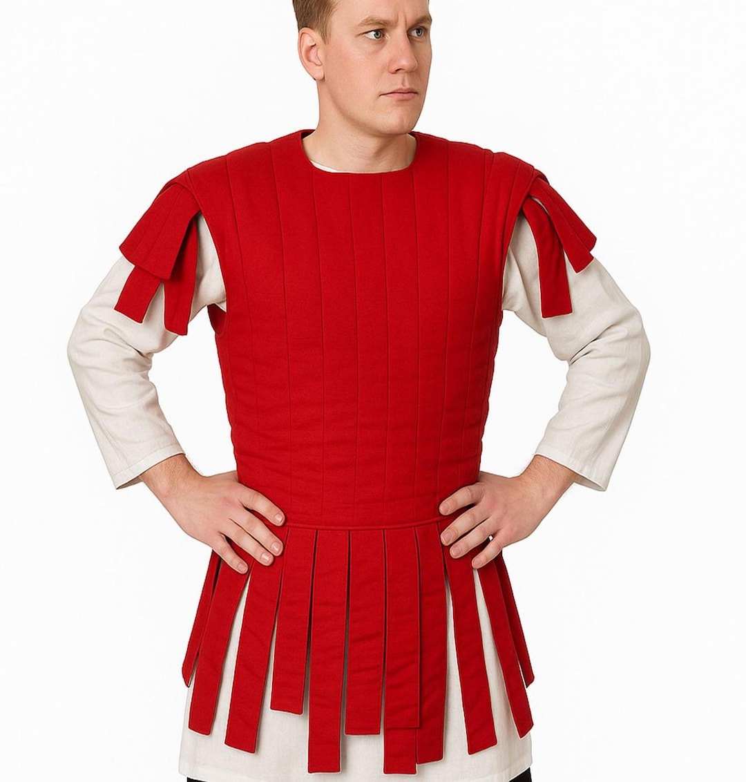 Medieval Greek Roman Centurion Costume, Subarmalis, Knight Armor Dress ...