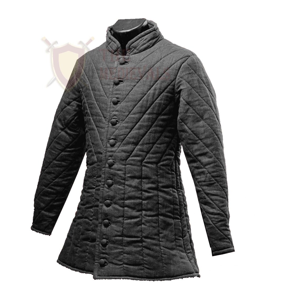 The Medievals Thick Padded Gambeson Coat Aketon Jacket Cotton - Etsy
