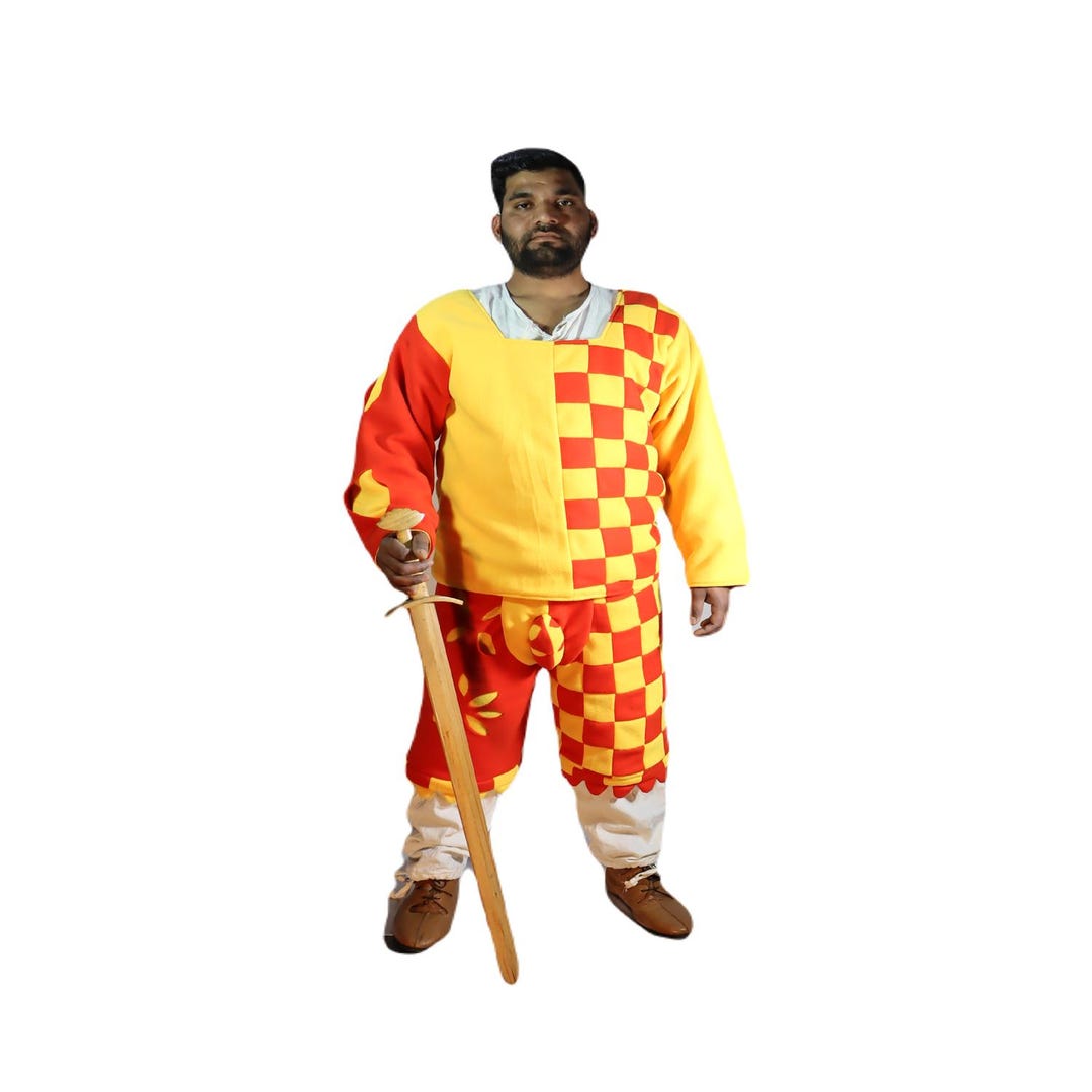 Landsknecht Renaissance Joerg Doublet SET Plane Gothic Pirate Cosplay ...