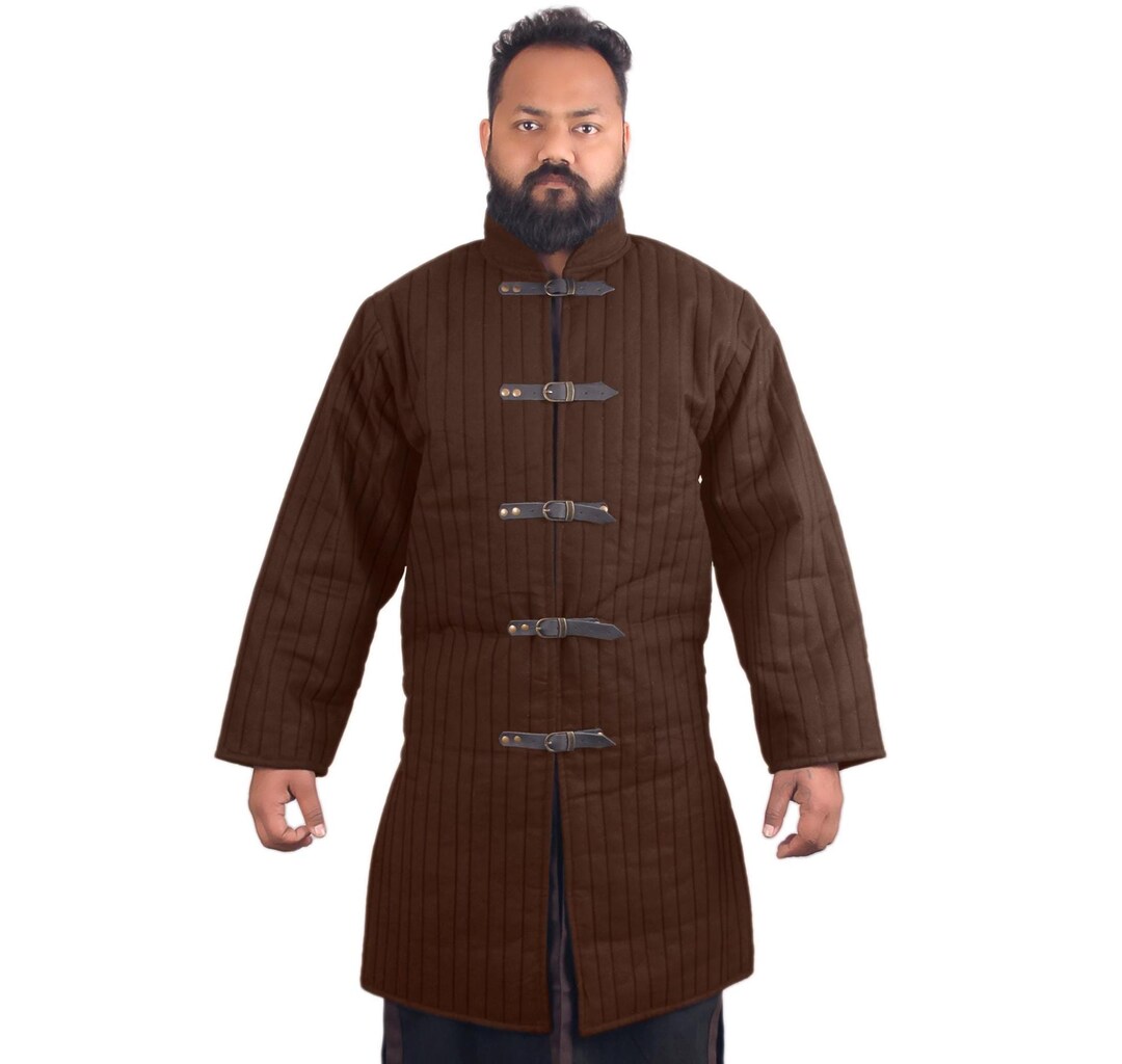 Medieval Full-length Gambeson, Historical Clothing, Padded Armor ...