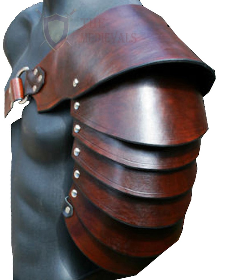 The Medievals Spaulder SCA Articulated Pauldron Cosplay | Etsy