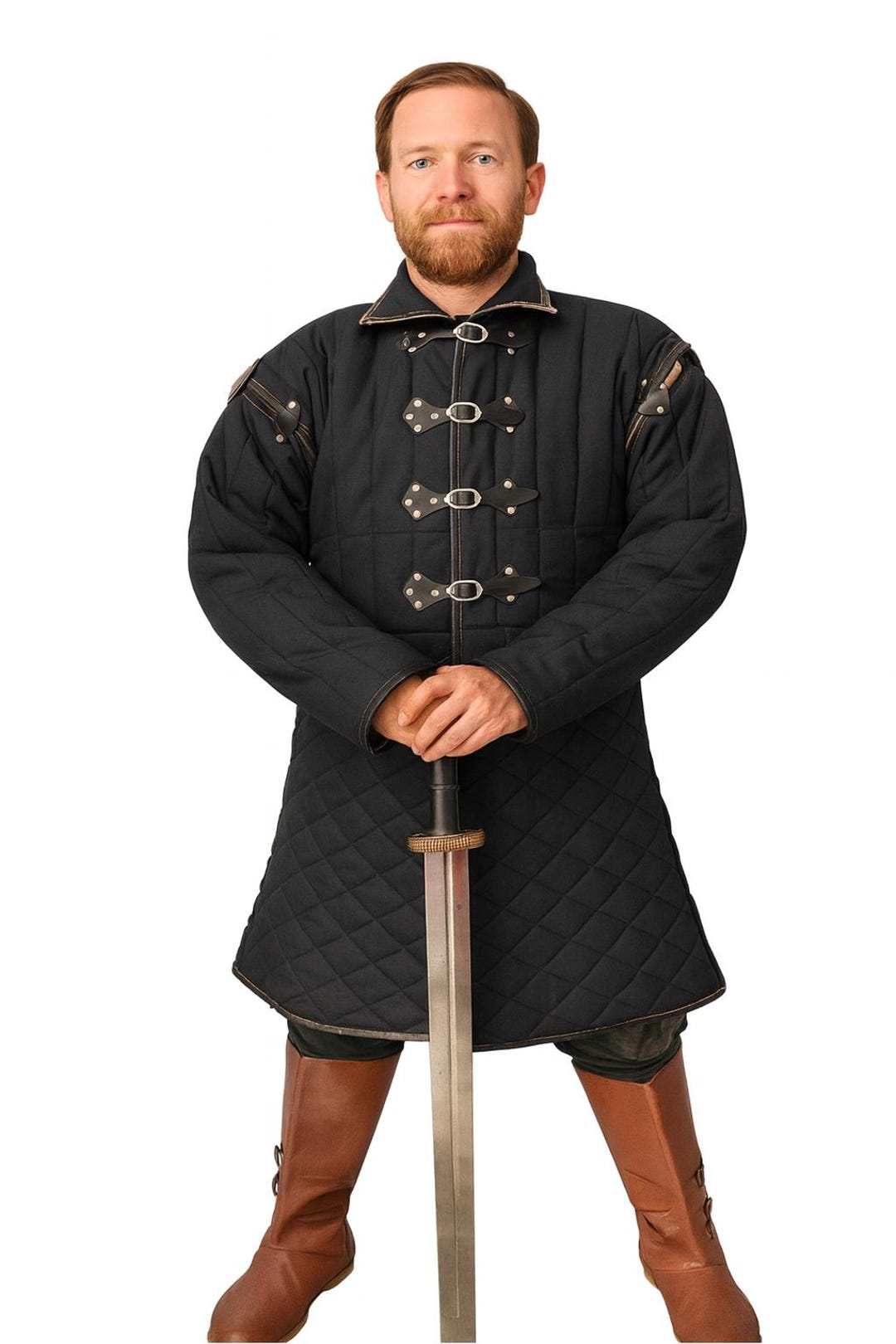 Full Length Padded Gambeson: Medieval, Viking Reenactment Armor - Etsy