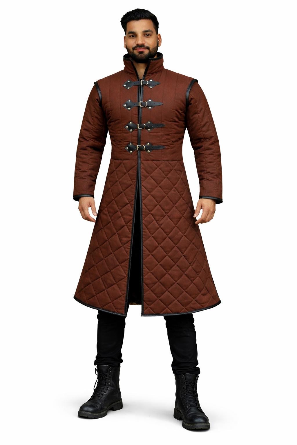 Medievals Padded Gambeson, Full Length Knight Armor Costume for Men ...