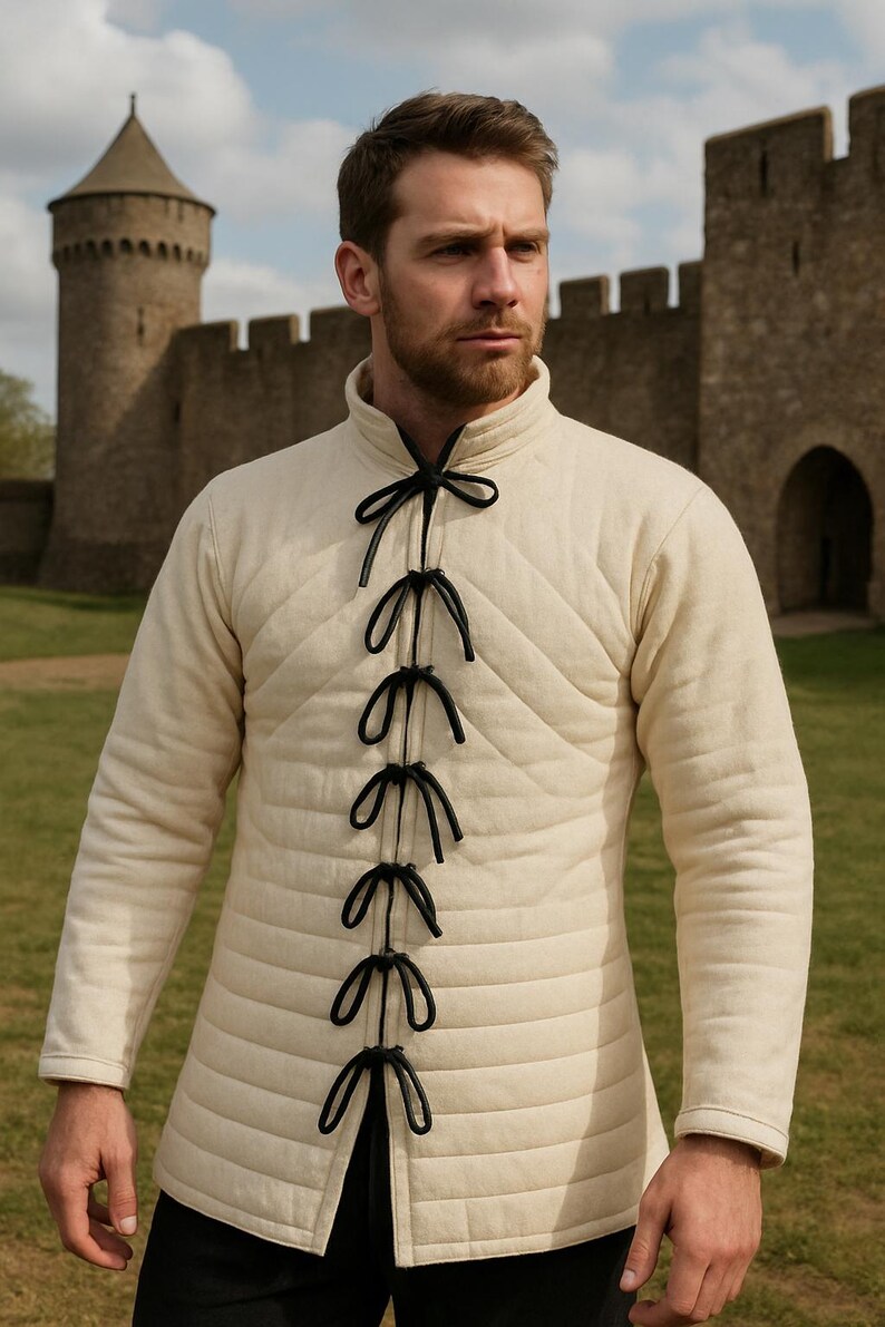 Renaissance Costume, Padded Gambeson, Quilted Medieval Clothing ...