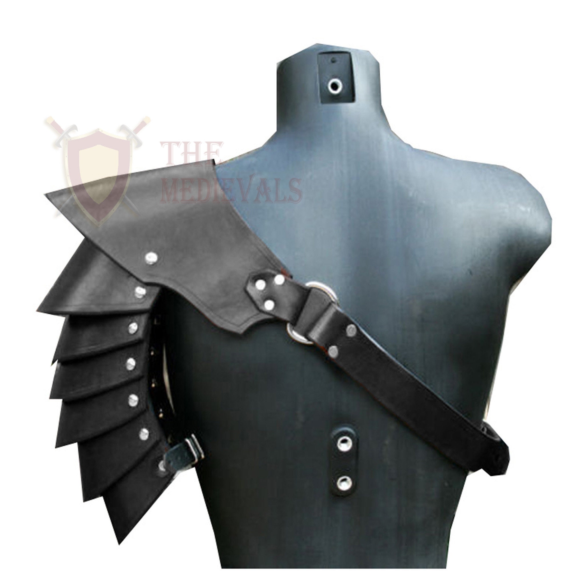 The Medievals Spaulder SCA Articulated Pauldron Cosplay - Etsy