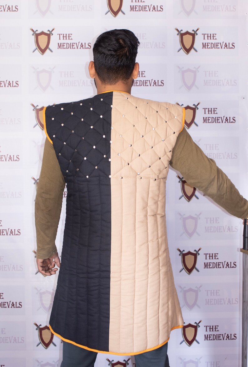 The Medievals VEST Gambeson Knight Armor Costumes Jacket Thick - Etsy