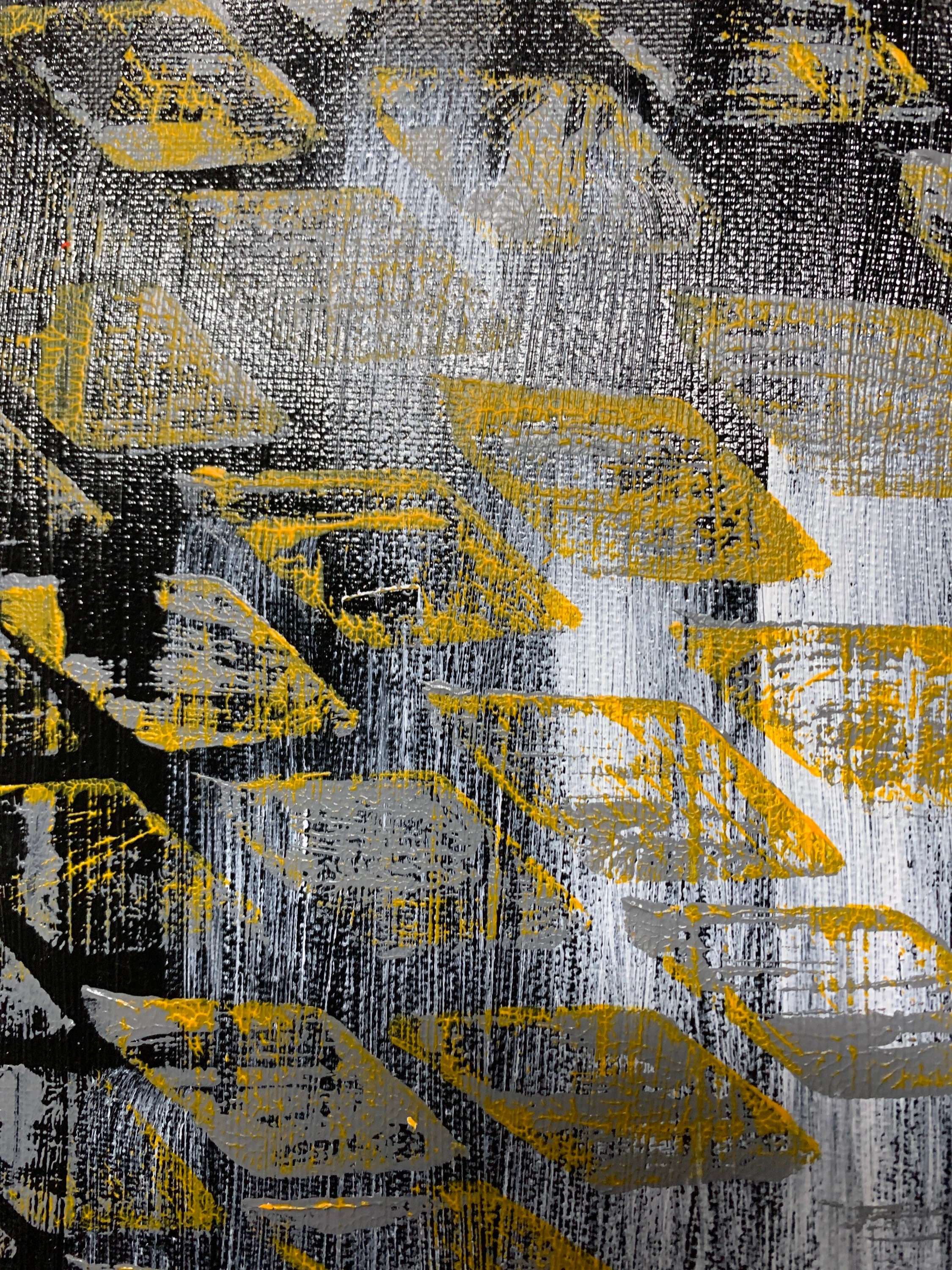 Diamond Pattern Art, Abstract Art, Original Abstract Art, Unframed ...