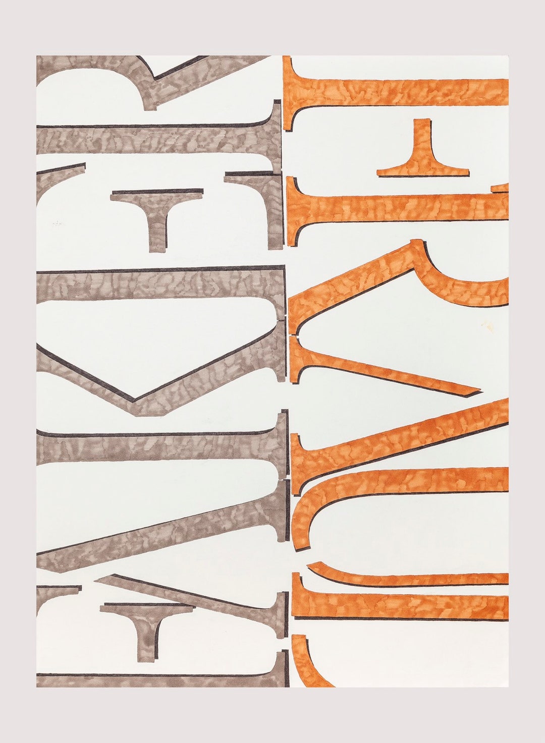 Word Art, Minimalist Word Painting, Imposter Syndrome, Large Art ...