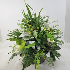 Faux Greenery Decor, Year Round Centerpiece, Rustic Charm Decor ...
