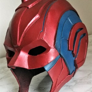 Captain Marvel Helmet Template - Etsy