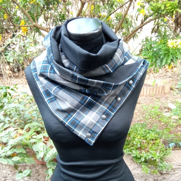 Snap Neck Scarf - Etsy