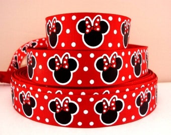Minnie Mouse Ribbon | Etsy