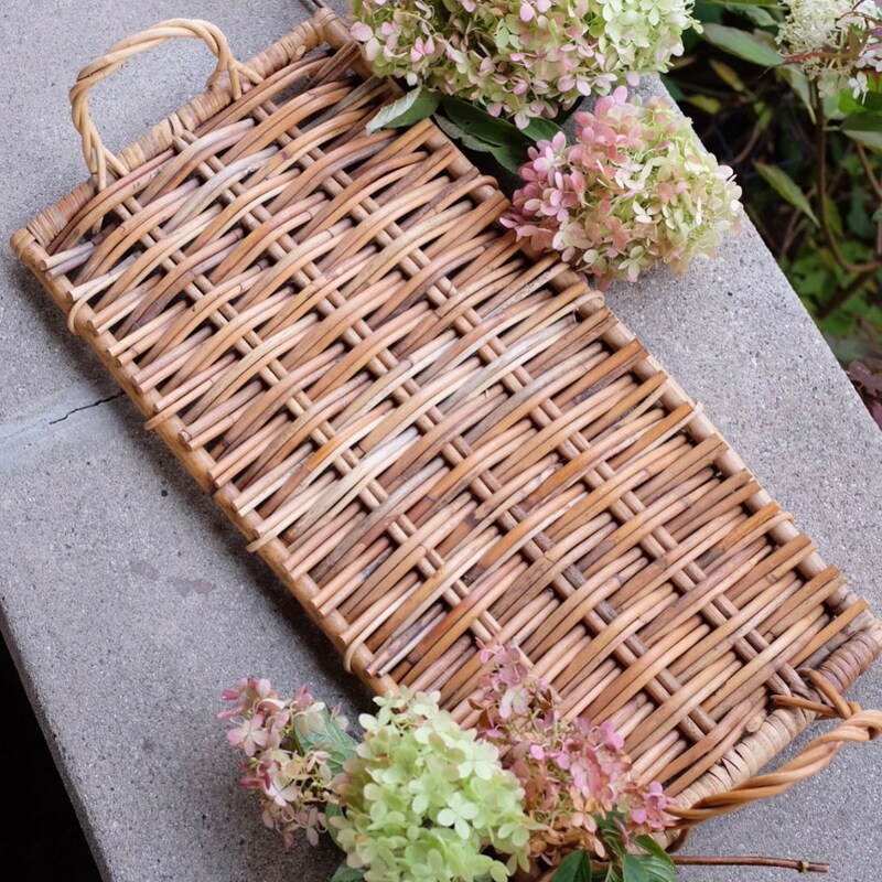 Wicker Tray - Etsy