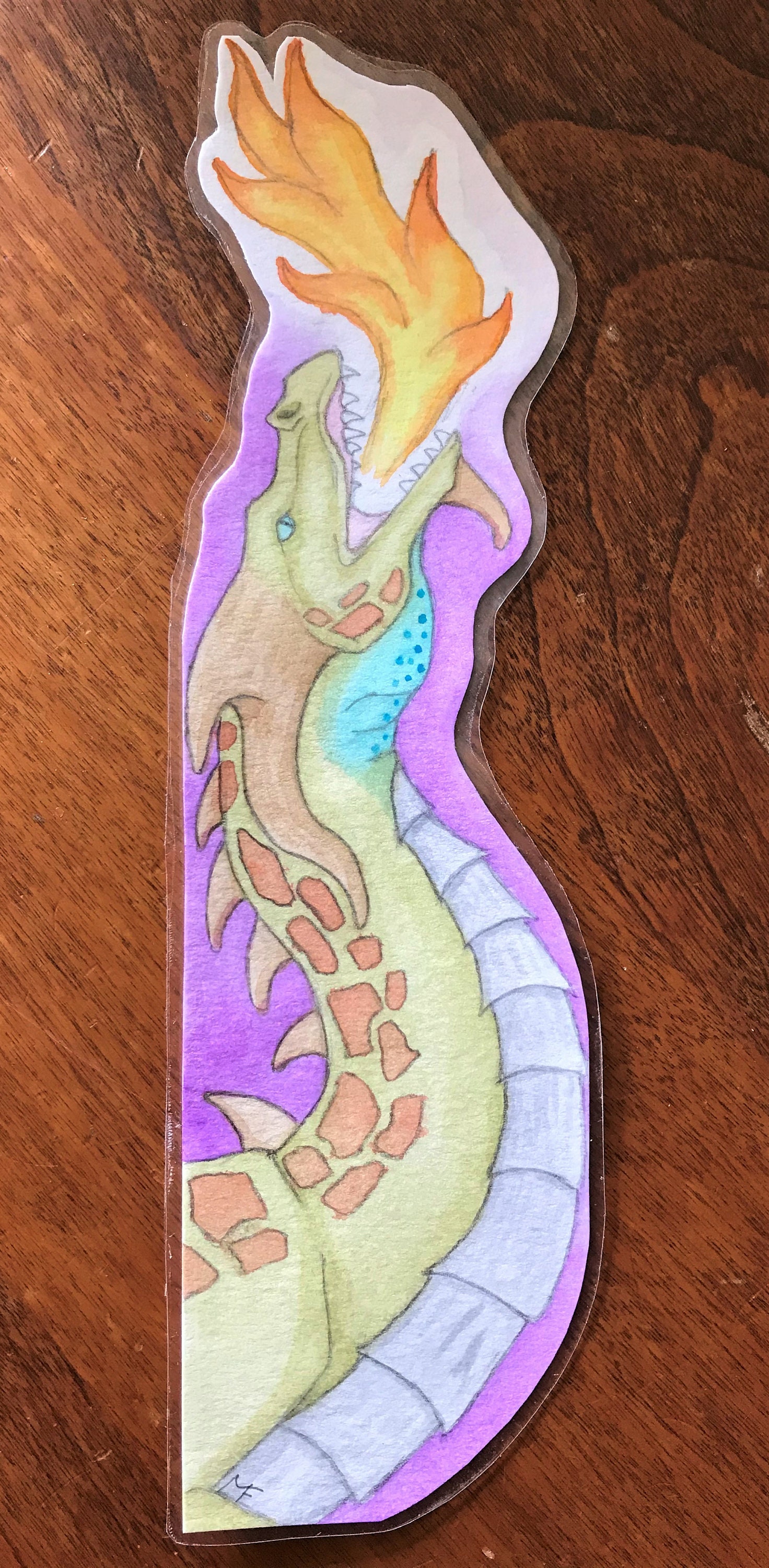 Dragon Bookmark | Etsy