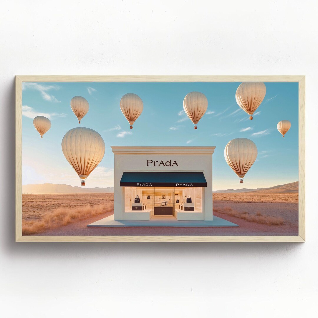 Spring Frame TV Art Instant Download Marfa Texas Desert Store With ...