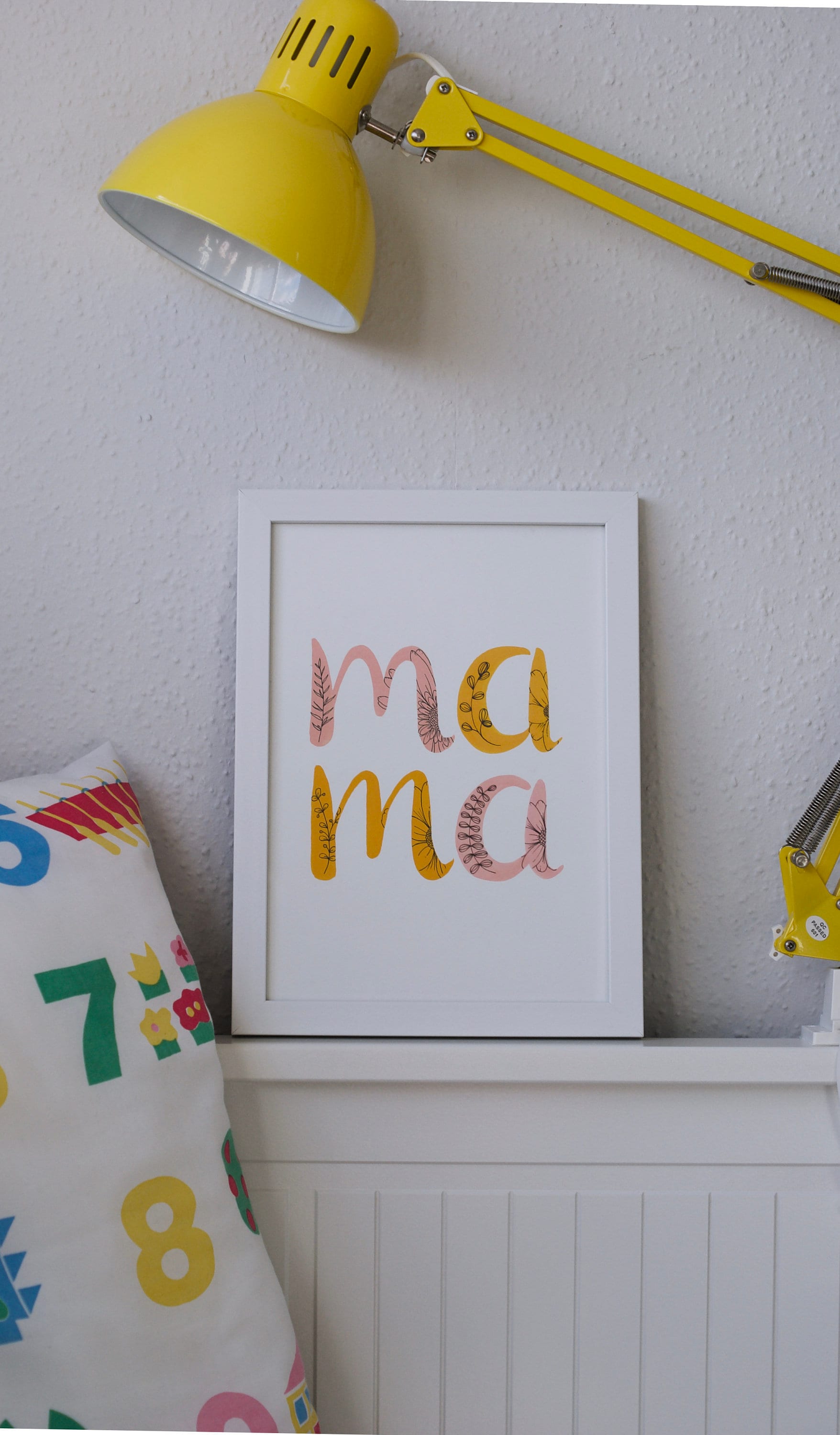 Mama Art Print / Mama Illustration / Mum Art Print / Botanical Art ...