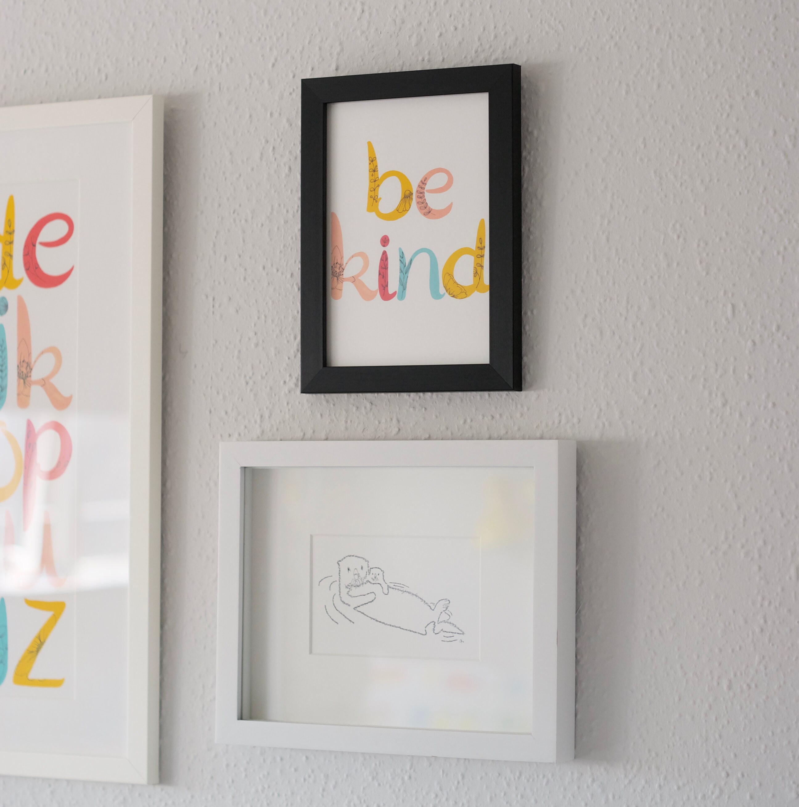 Be Kind Art Print Be Kind Be Kind Kid's Wall Art Be | Etsy