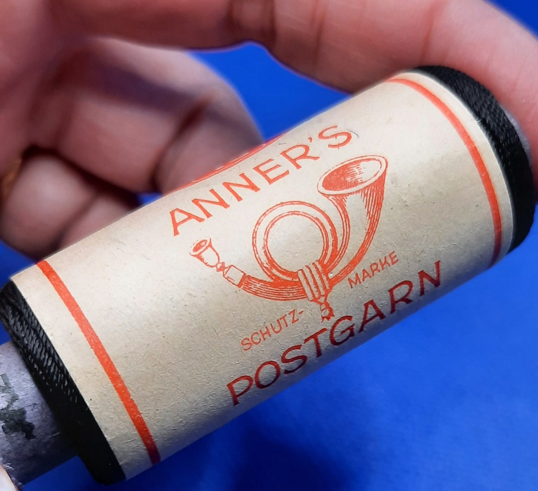 Vintage Thread Spool, Anner's Postgarn / Anner's SUPRA 10, Triple Yarn ...