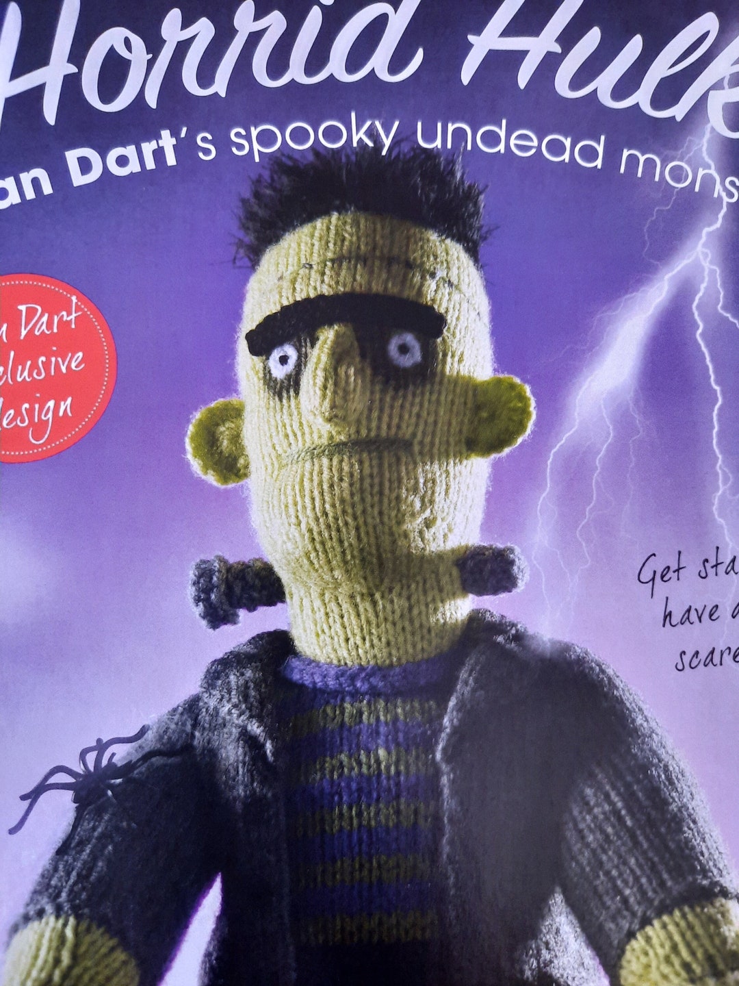 Alan Dart's HORRRID HULK Knitting Pattern in Simply Knitting Issue 111/ ...