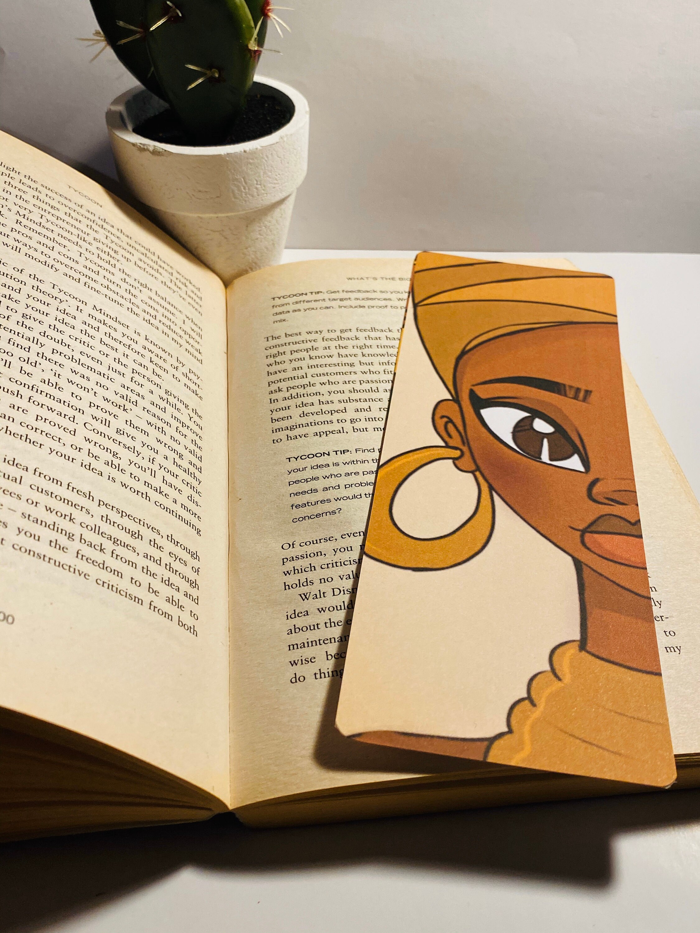 Beauty Bookmark Authentic Bookmark African Bookmark Planner | Etsy