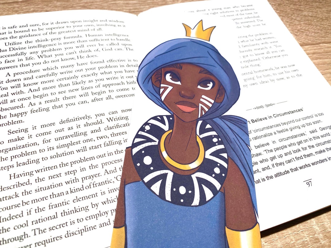 Tribal Bookmark- African Bookmarks- Bookworms- Cartoon Bookmarks-gift ...