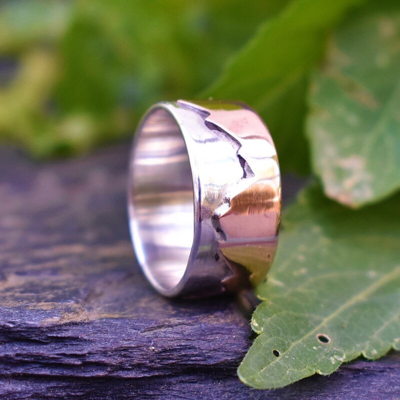 Silver Copper Ring - Etsy
