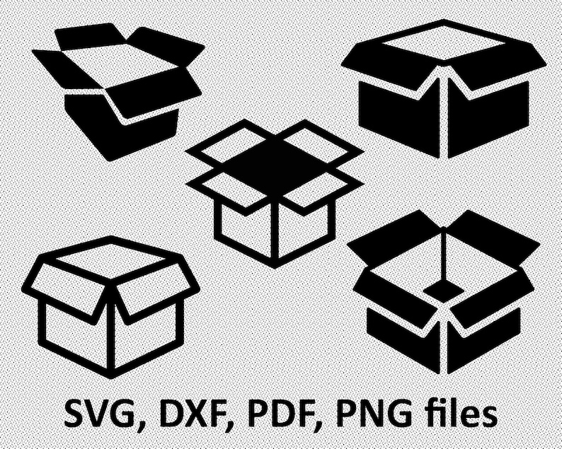 Box Svg Box SVG File Box Vectorbox Clipart Box Svg | Etsy