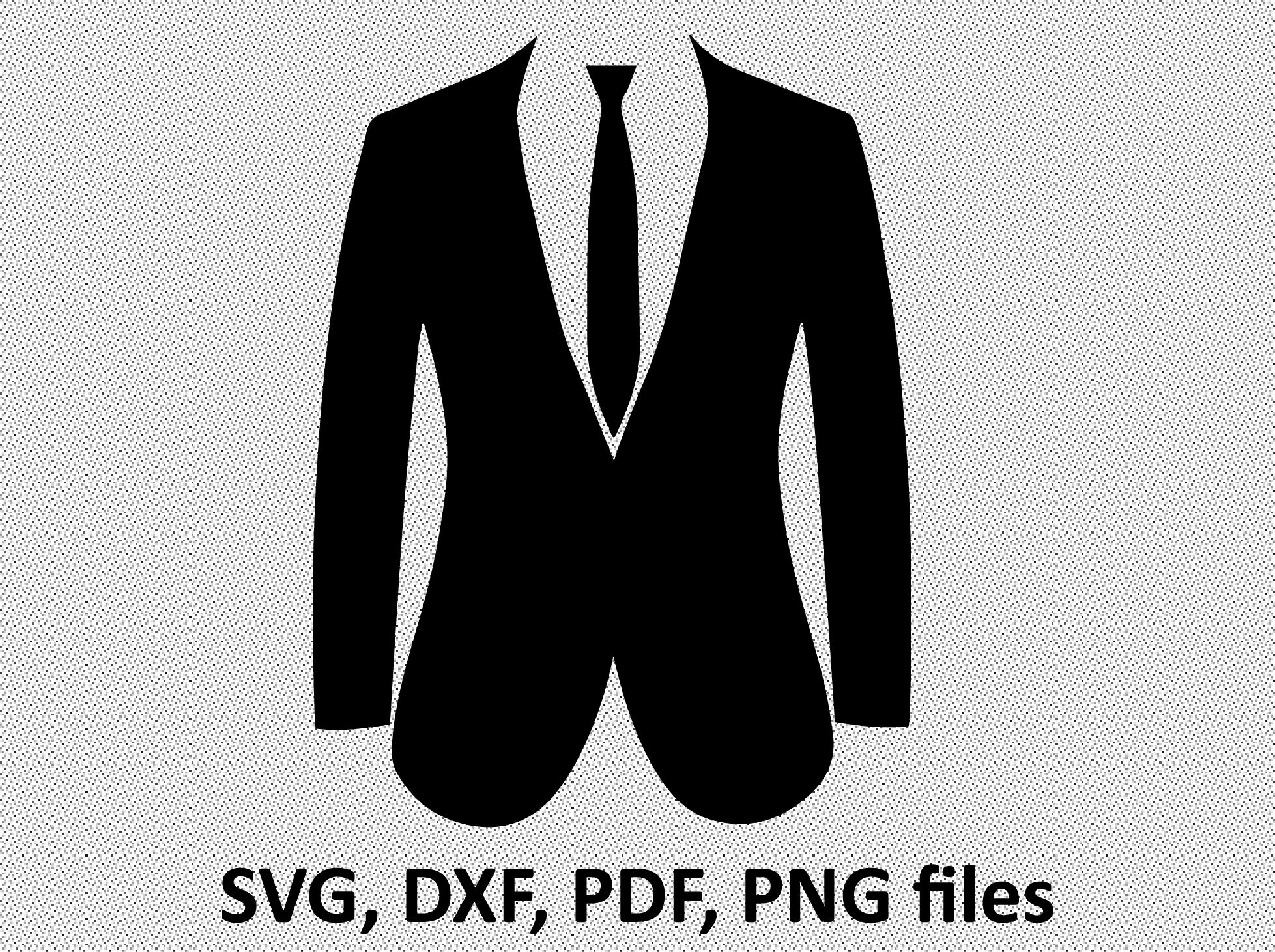 Tuxedo Svgtuxedo Svg Tuxedo Clipart Suit Svg Suit Svg File | Images and ...