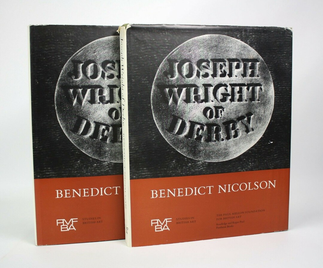 Joseph Wright of Derby Benedict Nicolson 2 Volume Set 1st - Etsy