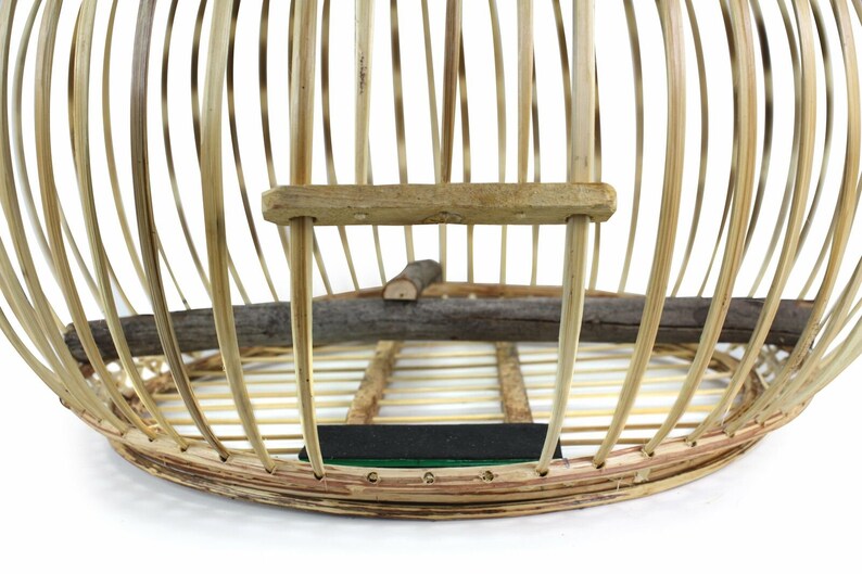 Thai Bamboo Bird Cage 53cm X 54cm or Light Fitting - Etsy
