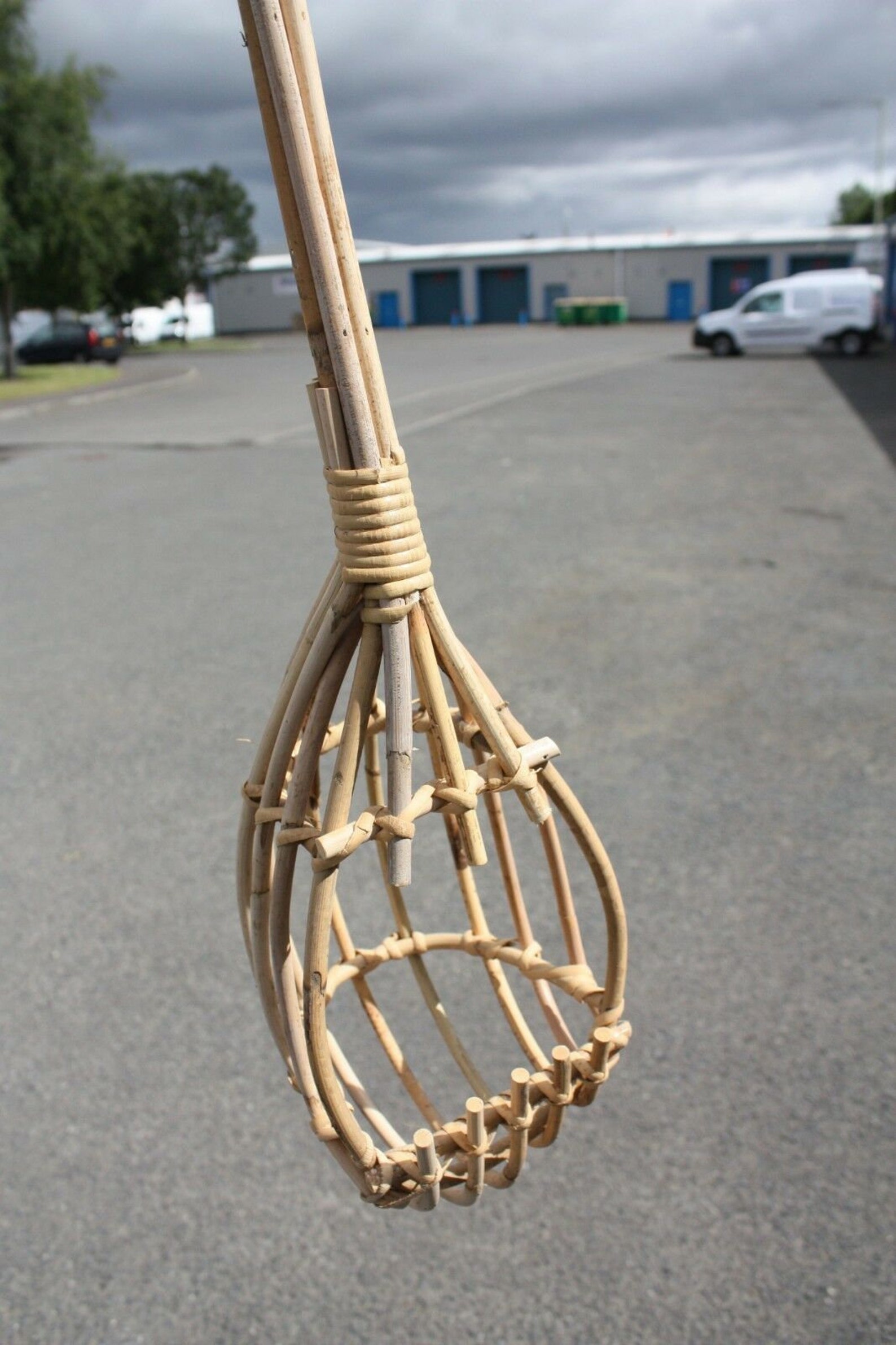 Bamboo Mango Picker 74cm x 17cm Thailand. Horticulture | Etsy