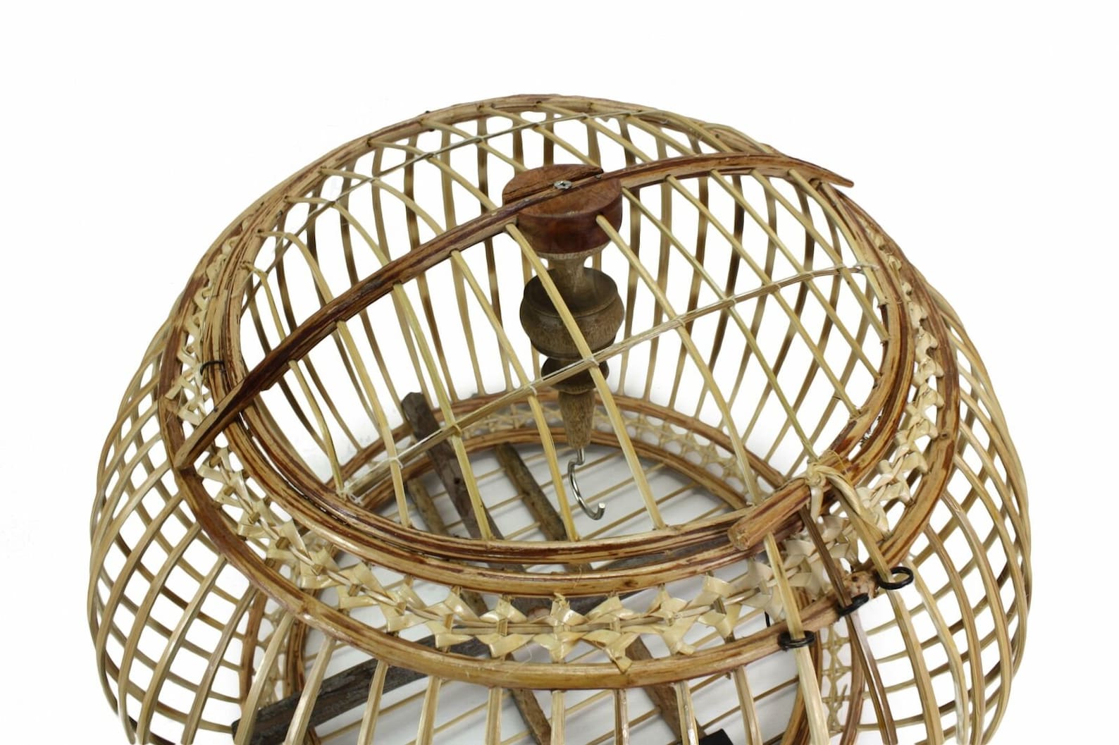 Thai Bamboo Bird Cage 53cm X 54cm or Light Fitting - Etsy