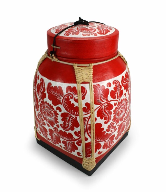 XXL Rice Seed Box Extra Extra Large Lacquered Bamboo Basket | Etsy