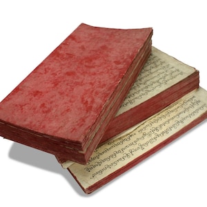 Original Ancient Lanna Language Thai Buddhist Manuscript, Northern ...