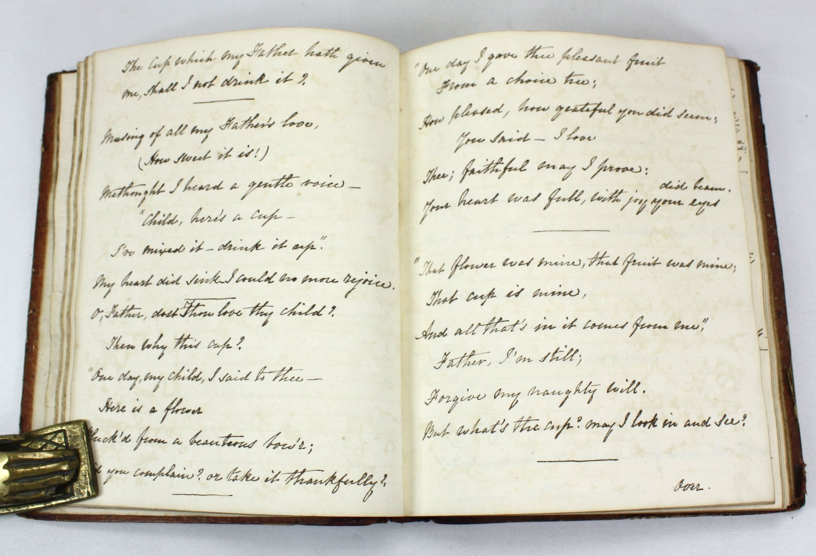 A Victorian Manuscript Book of Transcribed Poetry and Verse, 1852-1898 ...