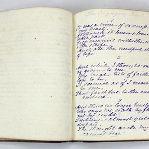 A Victorian Manuscript Book of Transcribed Poetry and Verse, 1852-1898 ...