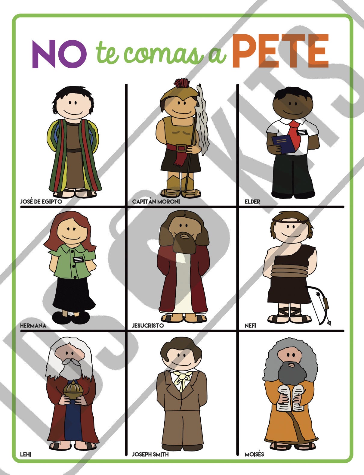 Don't Eat Pete (no Te Comas a Pete) - Spanish Edition (en Español) (LDS ...