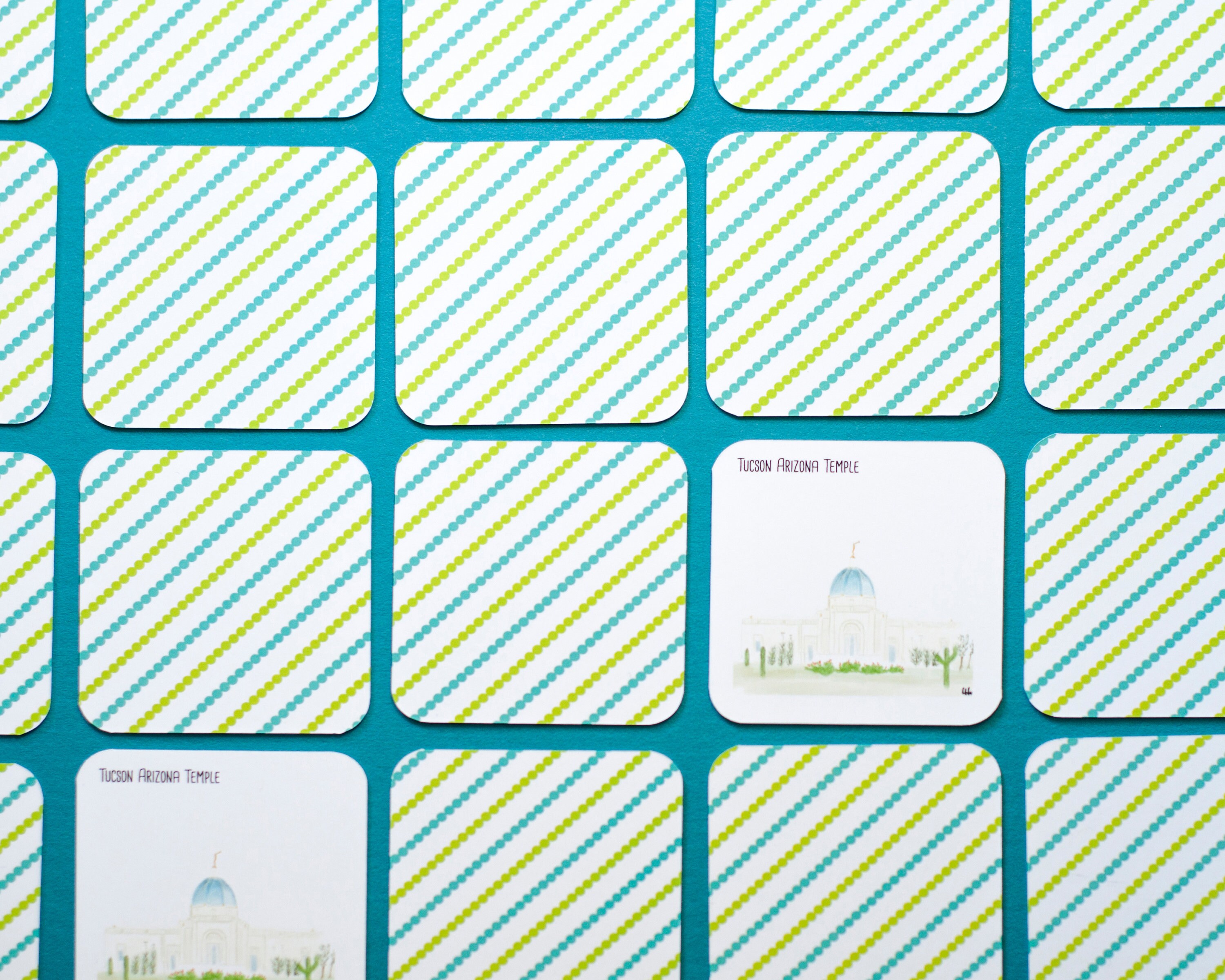 LDS Temple Matching Game - Etsy