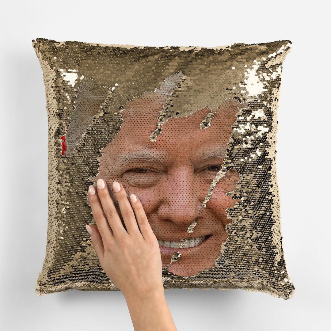 DONALD TRUMP - Trump Sequin Pillowcase - Etsy