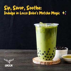 Premium Matcha Boba Kit With Ceremonial Matcha and Tapioca Pearls ...