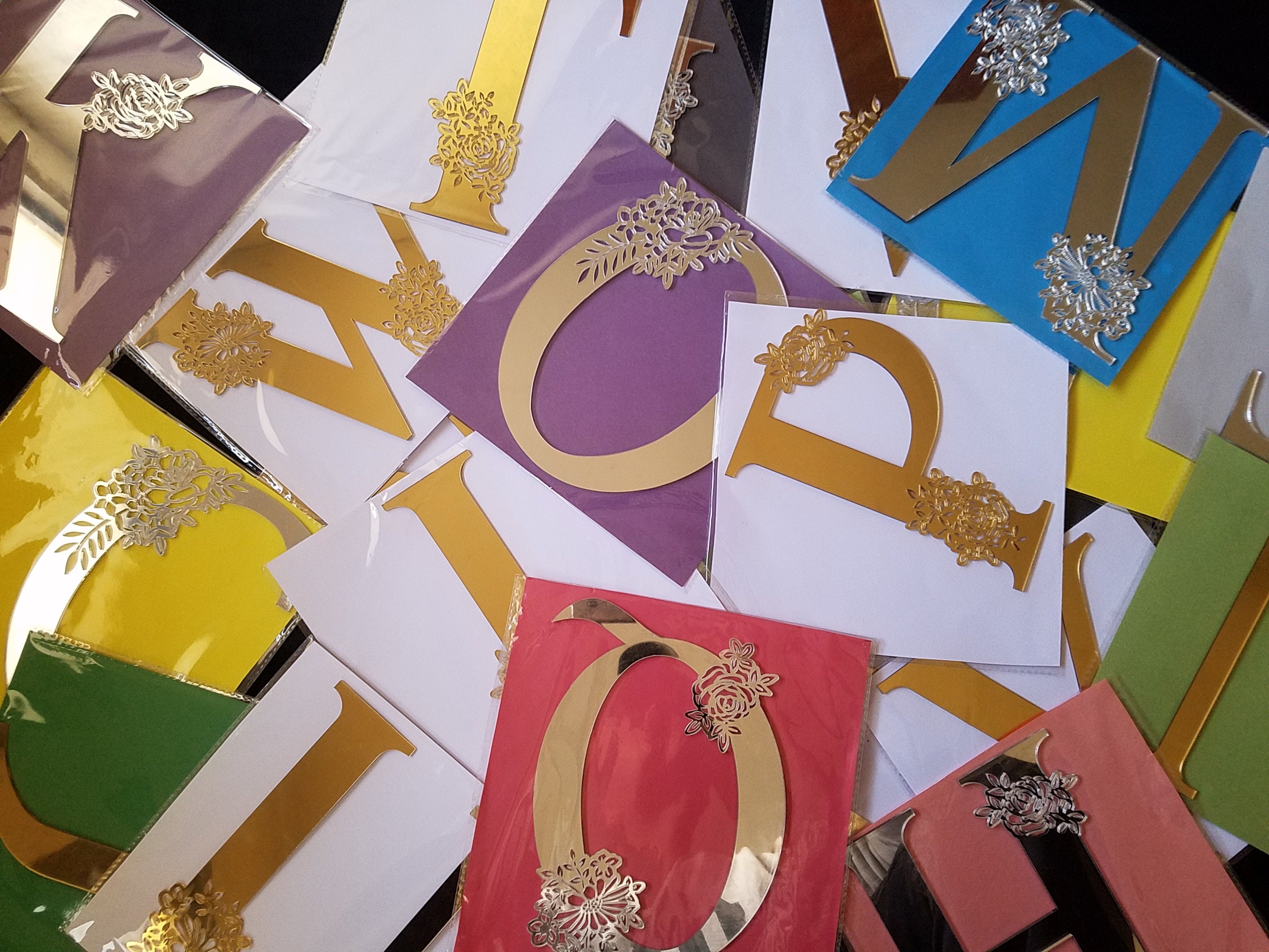 Flower Alphabet Svg,alphabet Cut File,letters Svg,alphabet Svg,letters ...