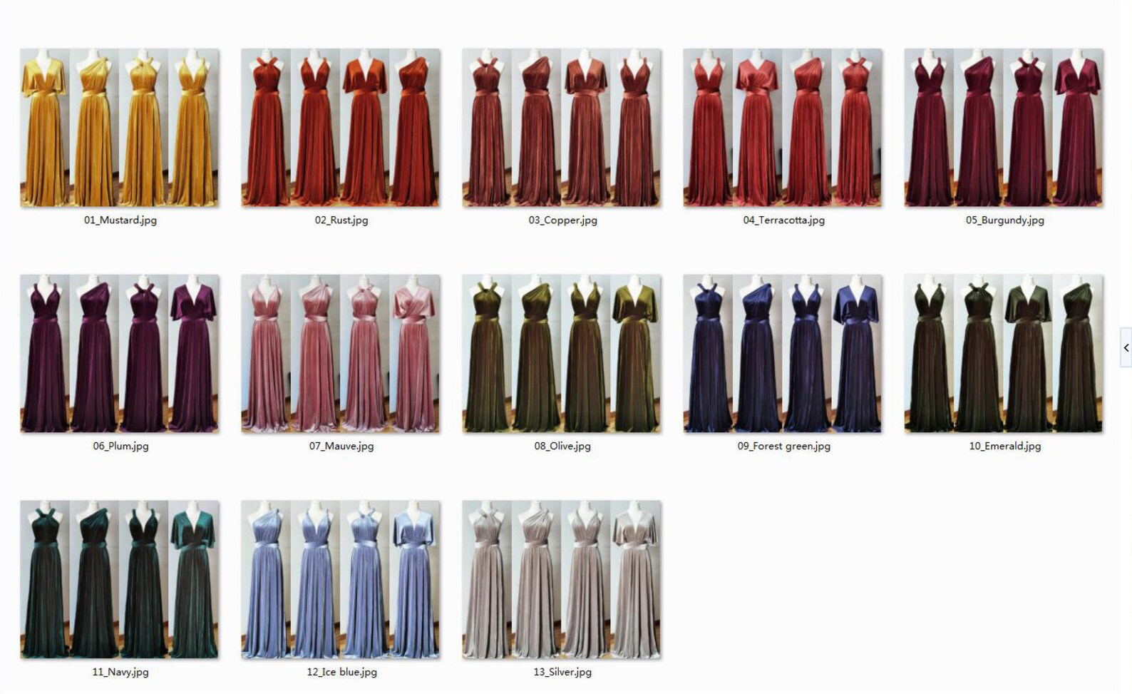 RUST-VELVET Bridesmaid Dress Infinity Dress Multi-way - Etsy