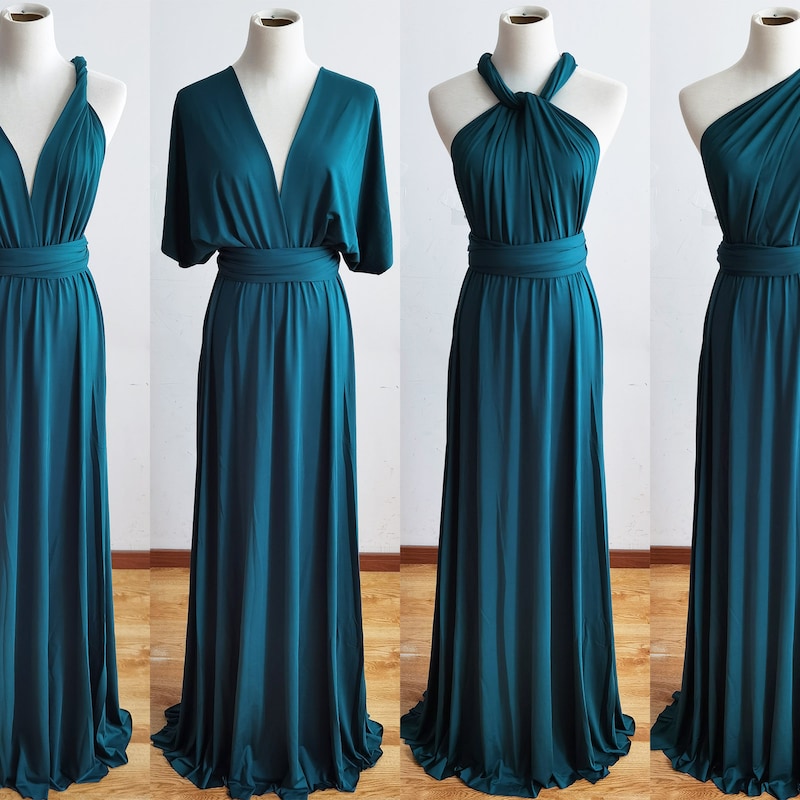 Teal Bridesmaid Dress - Etsy
