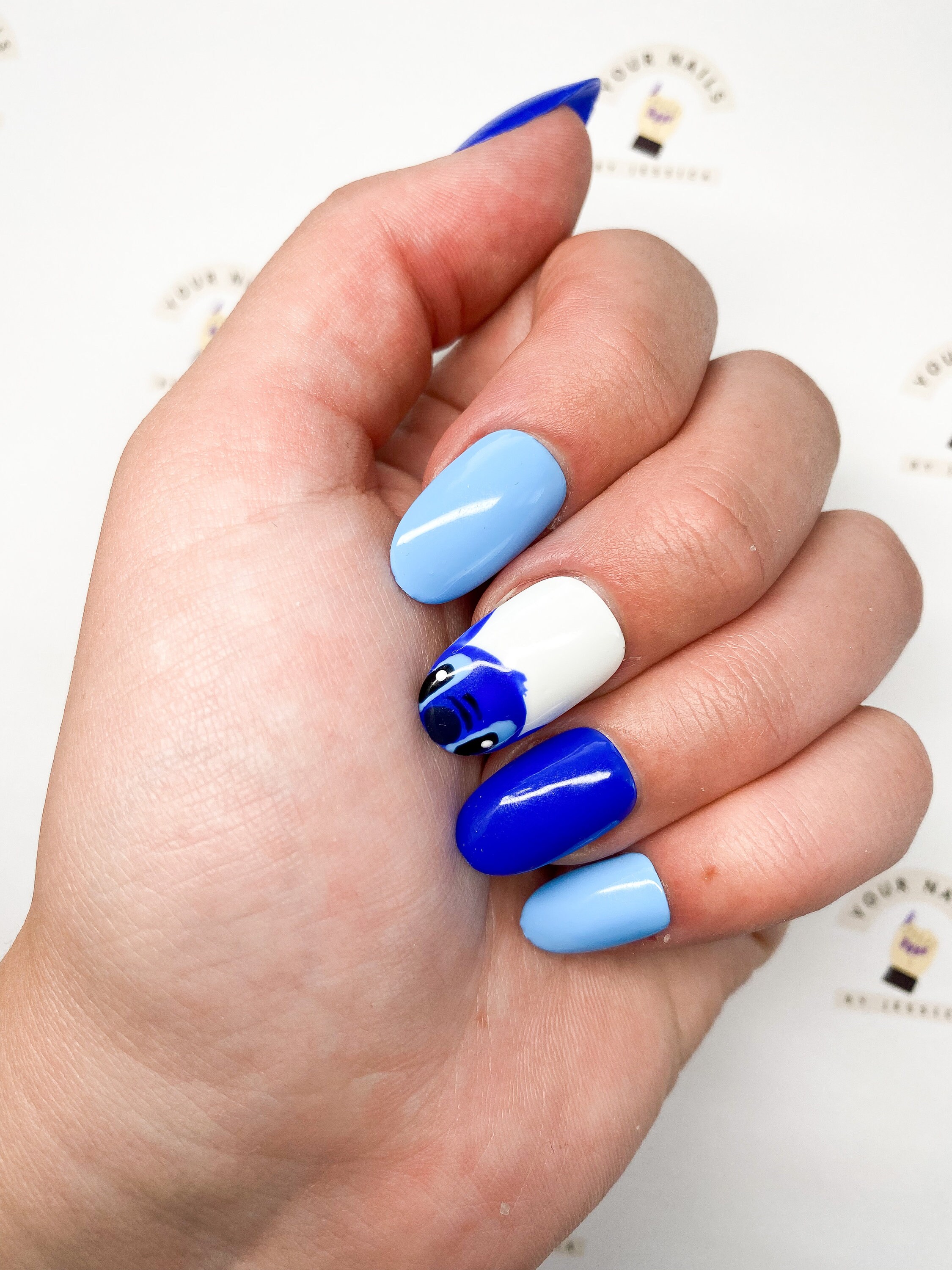 Lilo and Stitch, Lilo and Stitch Nails, Stitch Nails, Disney Nails ...