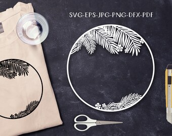 Round Tree Svg | Etsy