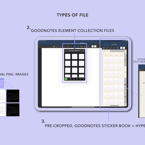 Perpetual Calendar Digital Stickers Mini Calendar Digital - Etsy